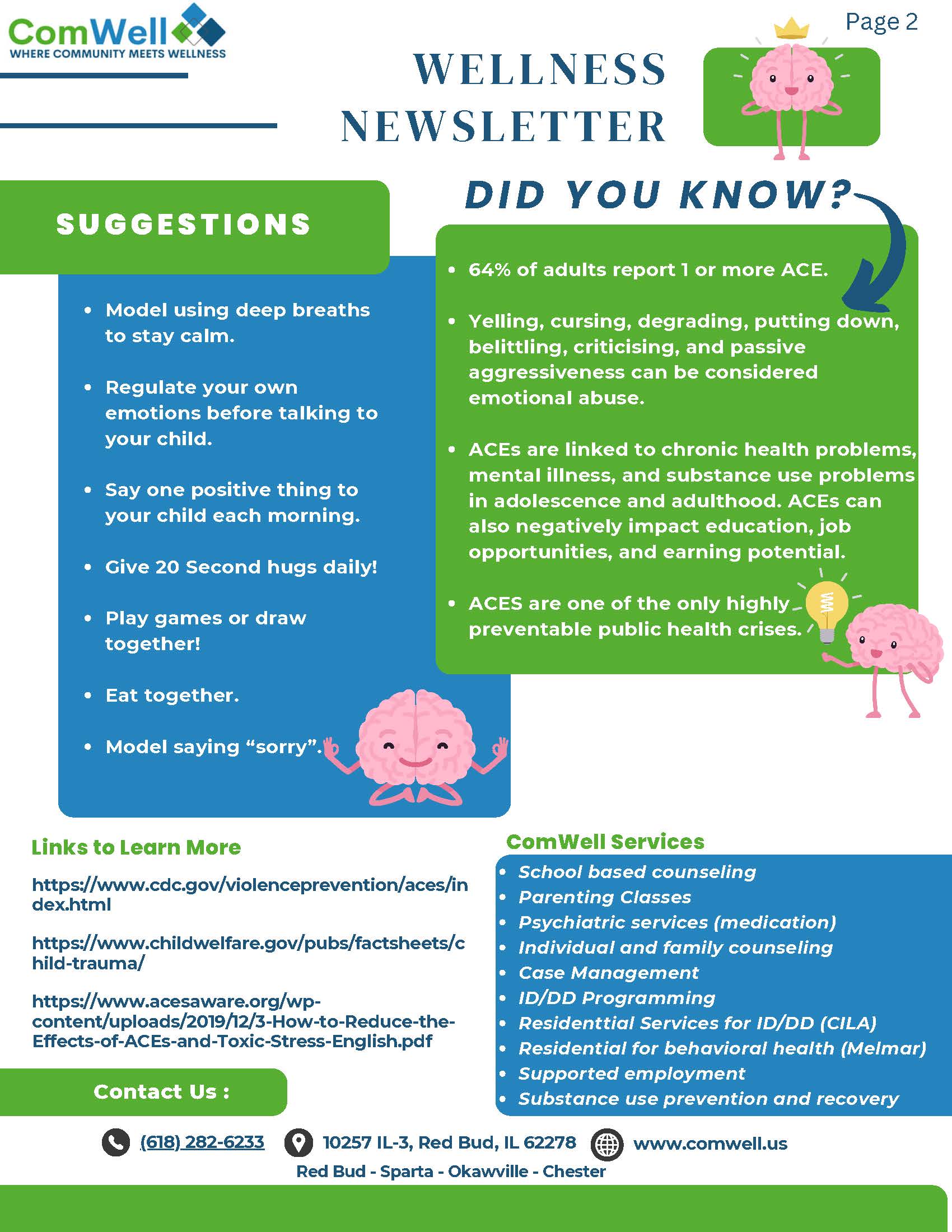ComWell School Wellness Newsletter - ComWell