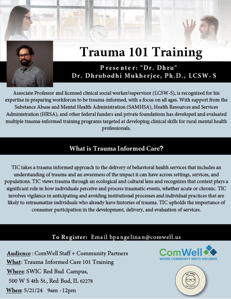 Trauma 101 Training - ComWell
